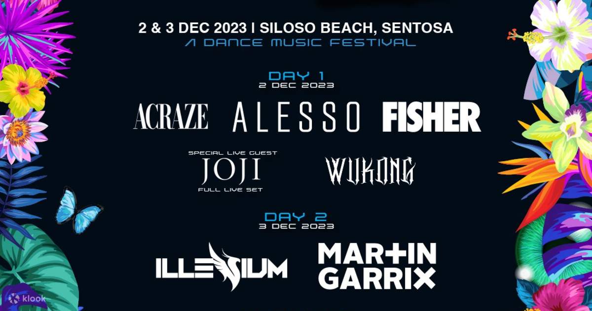 Paket Pengalaman ZoukOut 2023 - Klook Indonesia